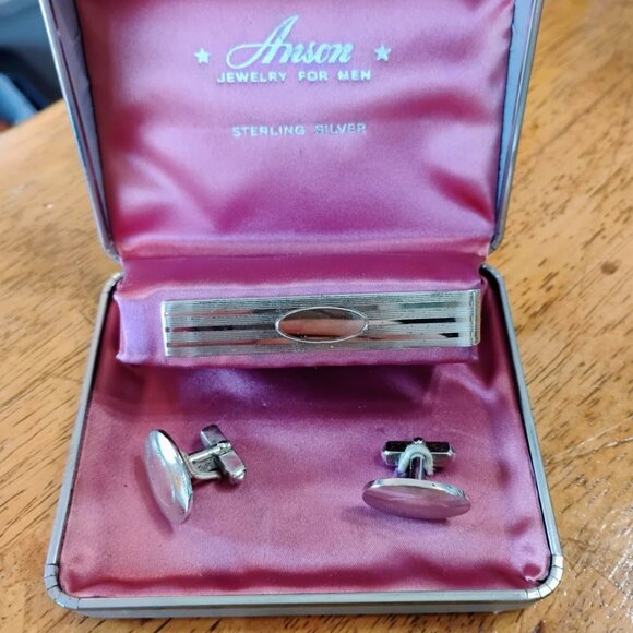 Anson | Accessories | Vintage Anson Mens Jewelry Set | Poshmark